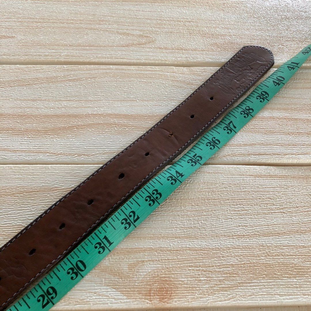 Vintage Jack Daniels Belt Genuine Leather Brown, Men's Fashion, Watches ...