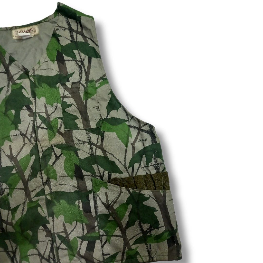 Vintage Ranger Hunter's Vest Made in USA, Men's Fashion, Tops & Sets ...