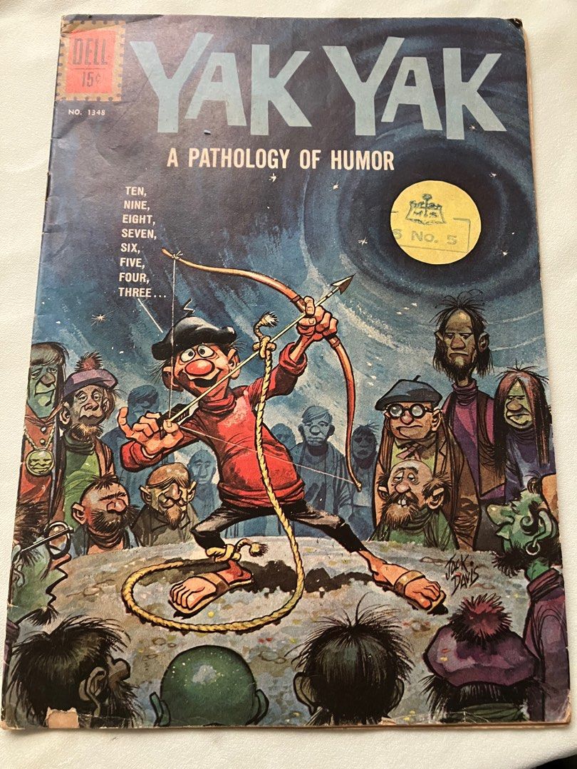 Vintage Yak Yak Comics- A Pathology of Humor #1348 (1962), Hobbies ...
