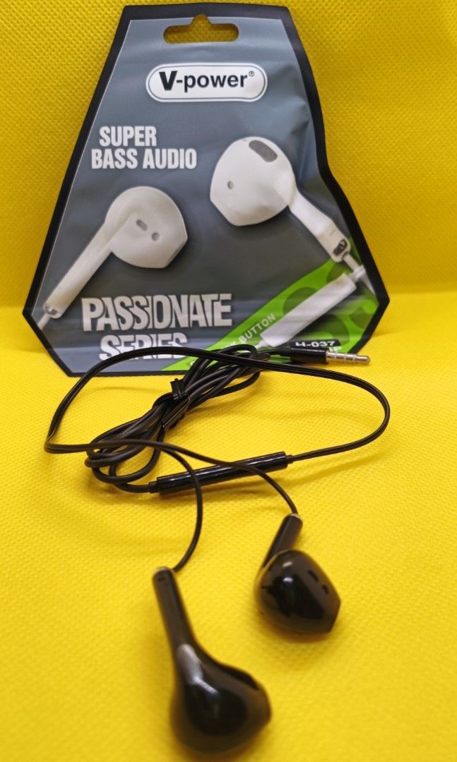 V-POWER EARPHONES, Audio, Earphones on Carousell