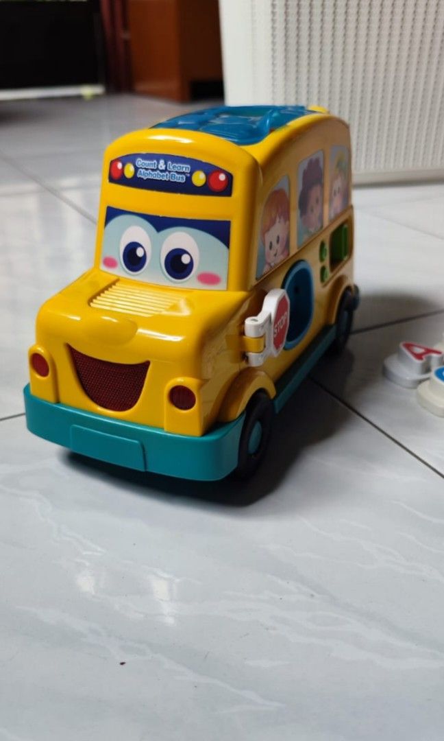 Vtech ABC phonics bus (educational toy), Hobbies & Toys, Toys & Games ...