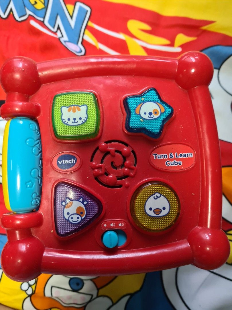 Vtech Turn & Learn cube, Babies & Kids, Infant Playtime on Carousell