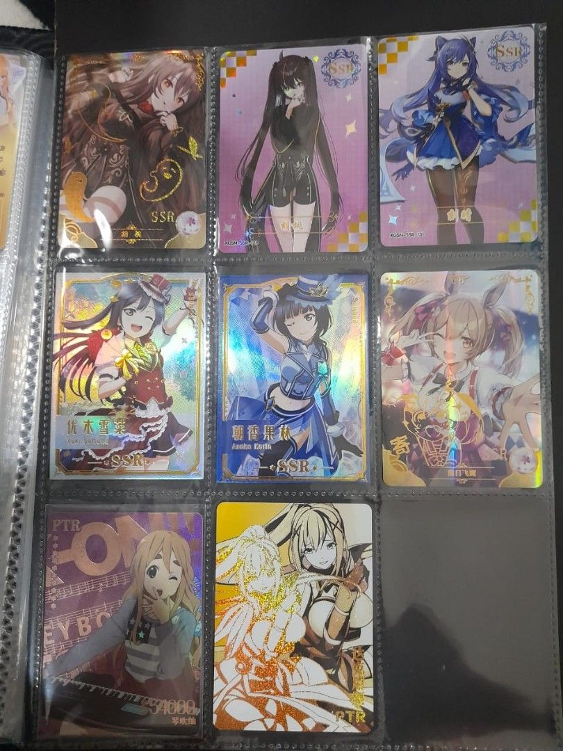Waifu Card Collection Hobbies And Toys Toys And Games On Carousell