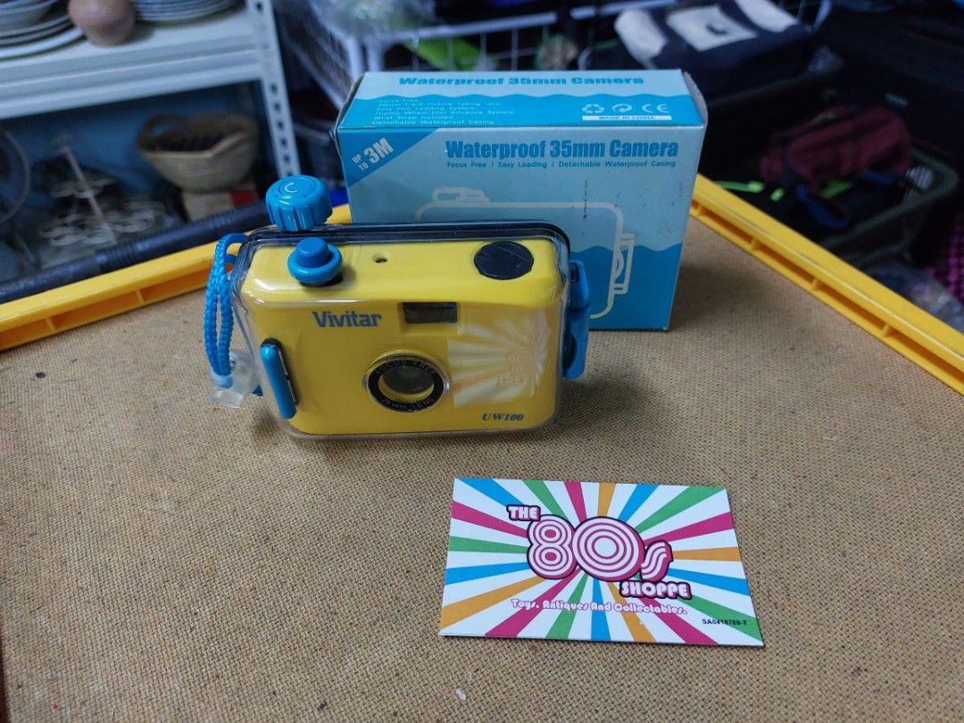 Waterproof 35mm film Camera with original box, Photography, Cameras on ...