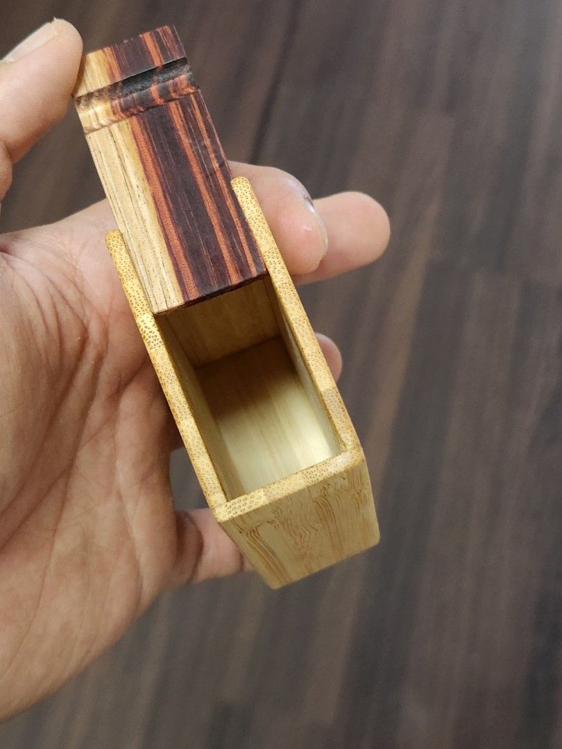 Wooden Cigarette Box (with custom engraving), Hobbies & Toys ...