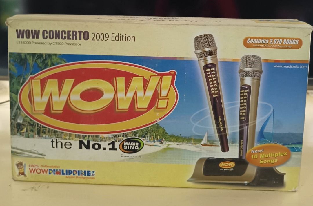 WOW! Magic Sing, TV & Home Appliances, TV & Entertainment ...