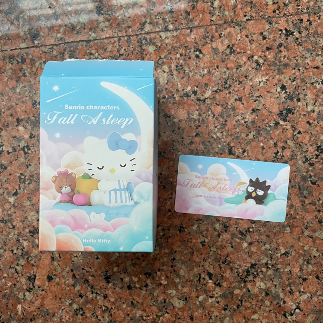 [wts/wtt] sanrio fall asleep pop mart blind box bad badtz-maru, Hobbies ...