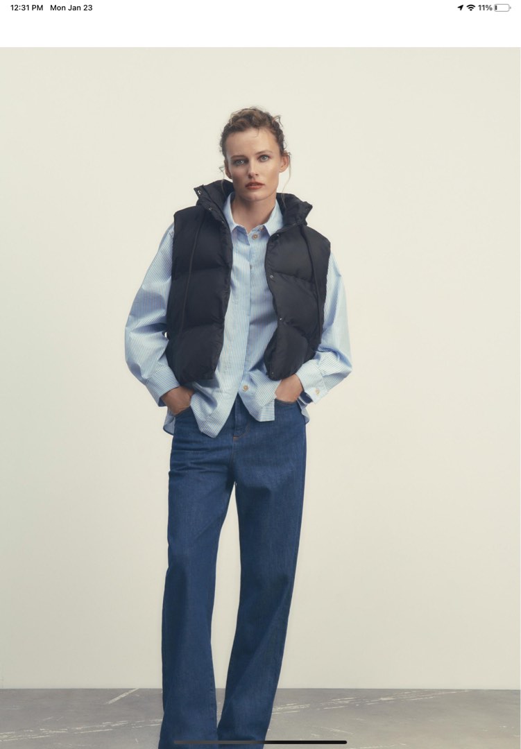 zara gilet, Women's Fashion, Coats, Jackets and Outerwear on Carousell