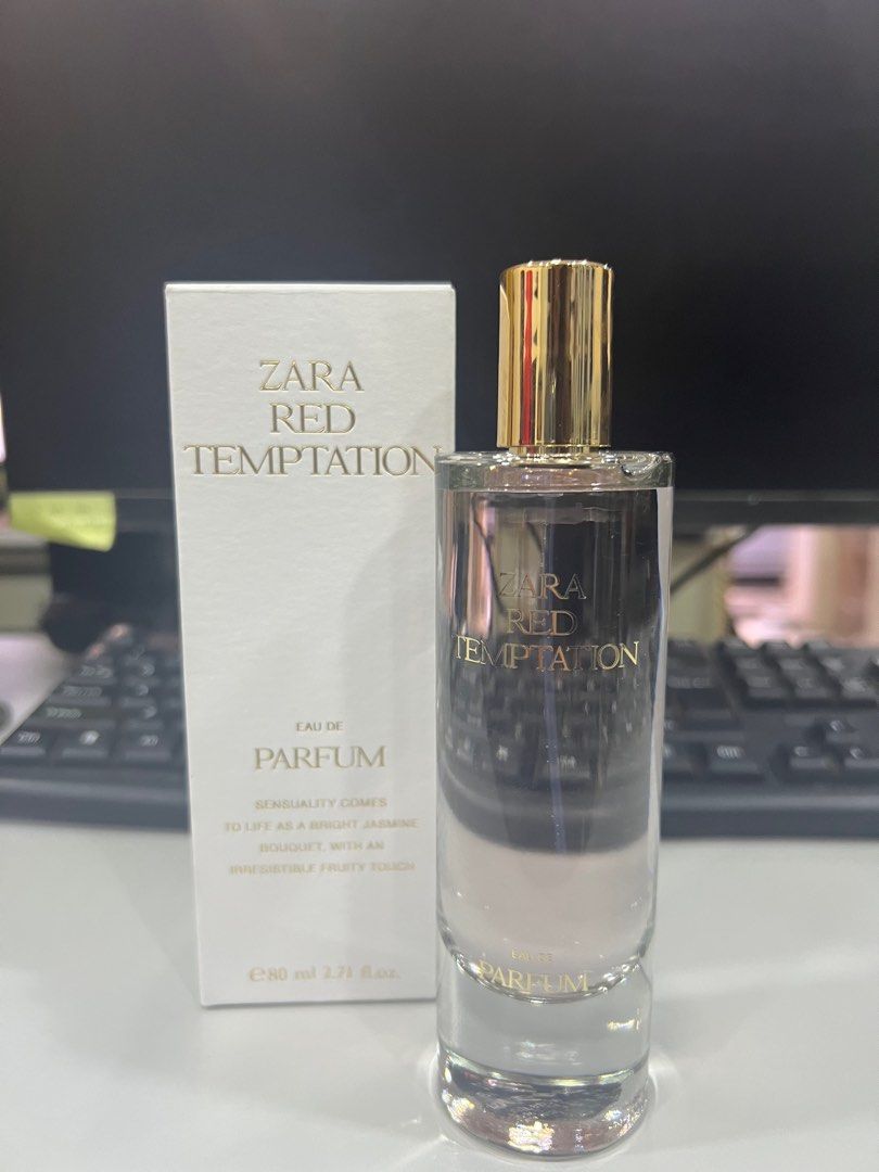 Zara Red Temptation, Beauty & Personal Care, Fragrance & Deodorants on Carousell