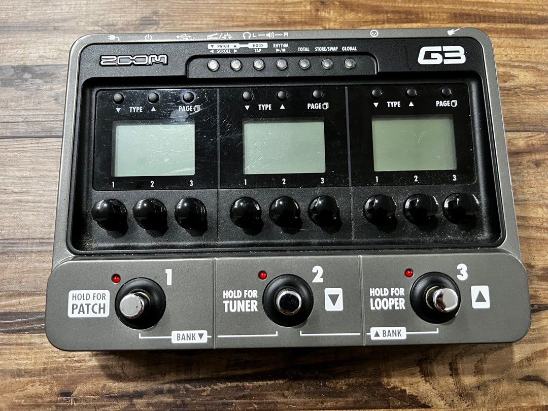 Zoom G3 guitar multi effect, Hobbies & Toys, Music & Media, Music ...