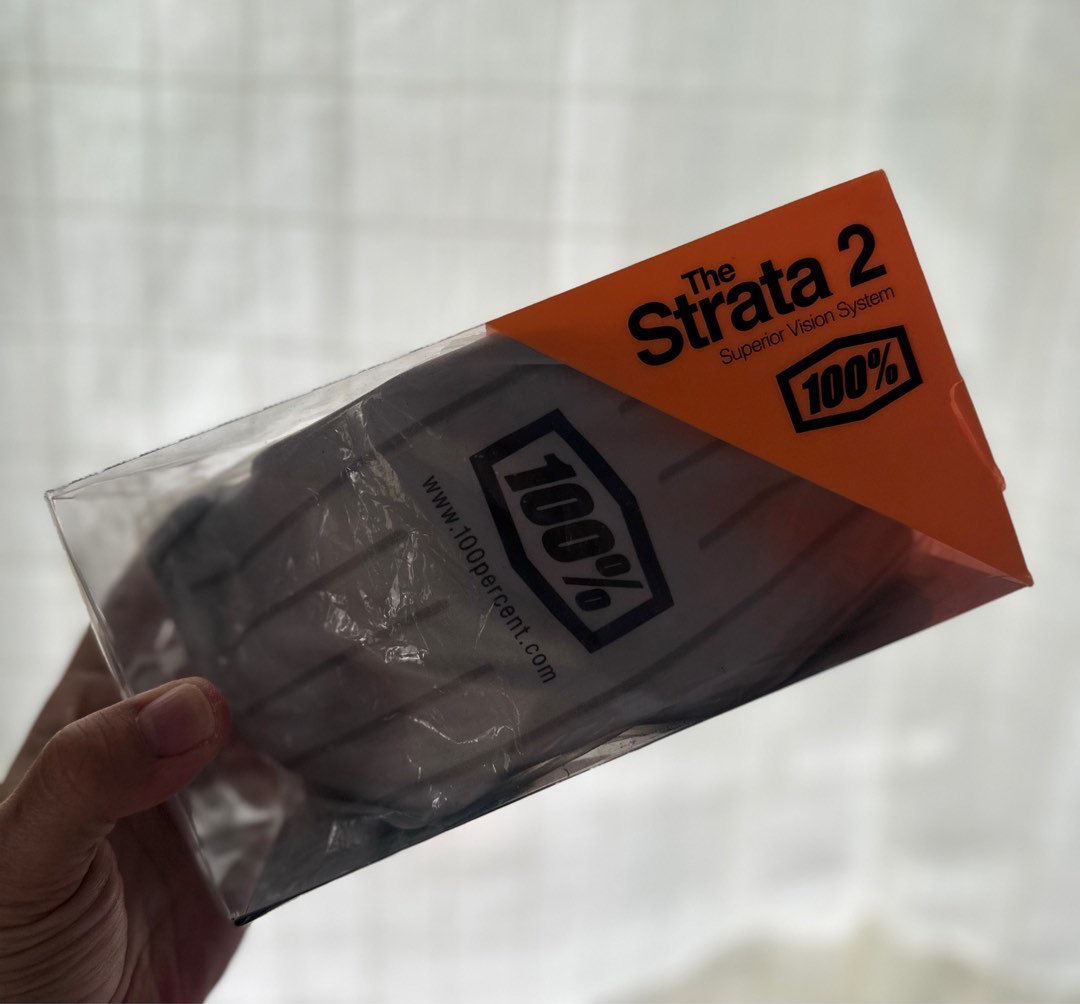 100% STRATA 2 Masego Helmet Goggles Red Mirror New in Box, Men's ...
