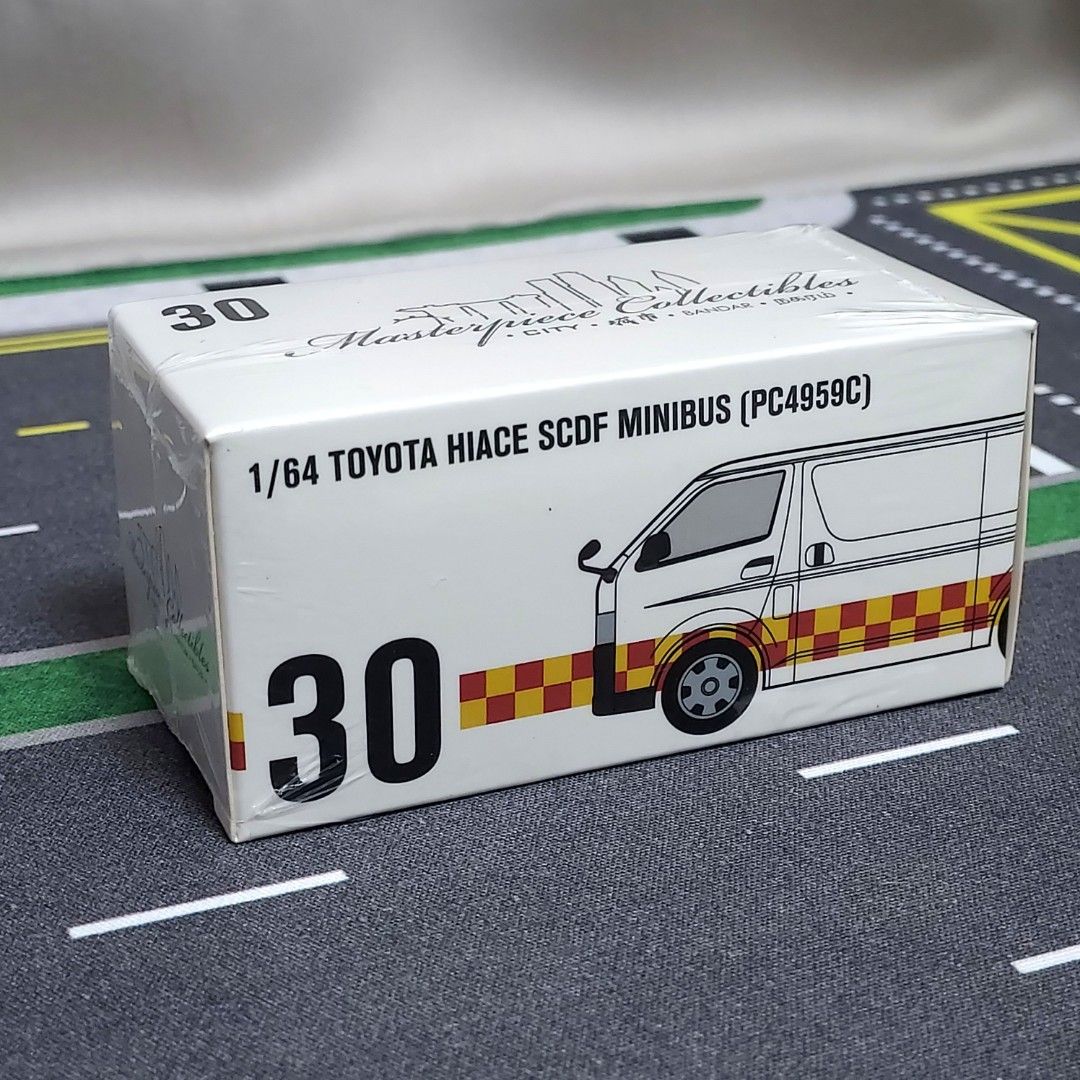 1/64 Toyota Hiace SCDF Minibus Van, Hobbies & Toys, Toys & Games on ...