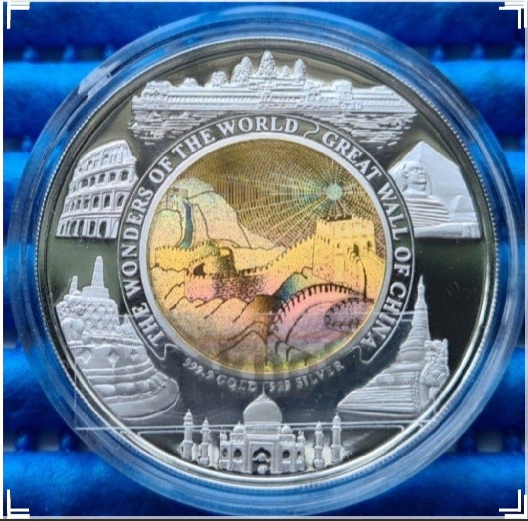 2003 Great Wall of China Cambodia 10,000 Riels King Jayavarman VII 1162 ...