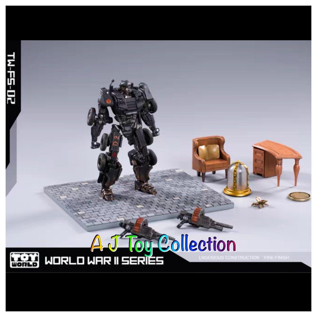 [ In Stock ] Transformers ToyWorld TW FS-02 FS02 The Last Knight TLK ...