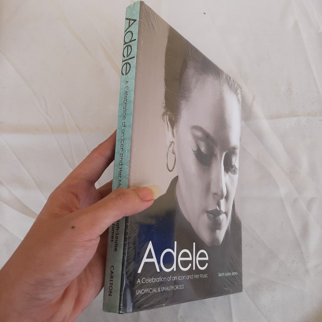 Adele Biography Book by Sarah-Louise James (SEALED), Hobbies & Toys ...