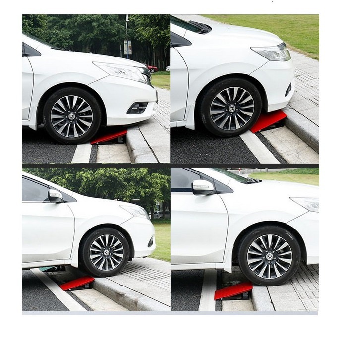 Adjustable Height Metal Ramp for Cars, Wheelchair, Furniture & Home ...