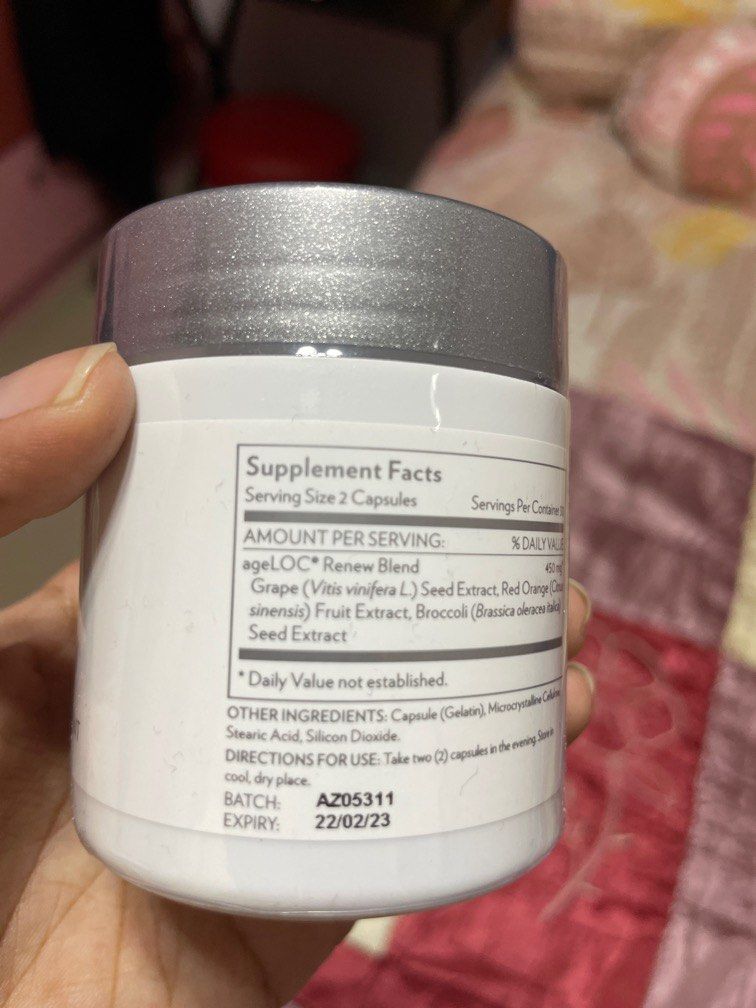 PHARMANEX ageLOC R2 Night , Health & Nutrition, Health Supplements ...