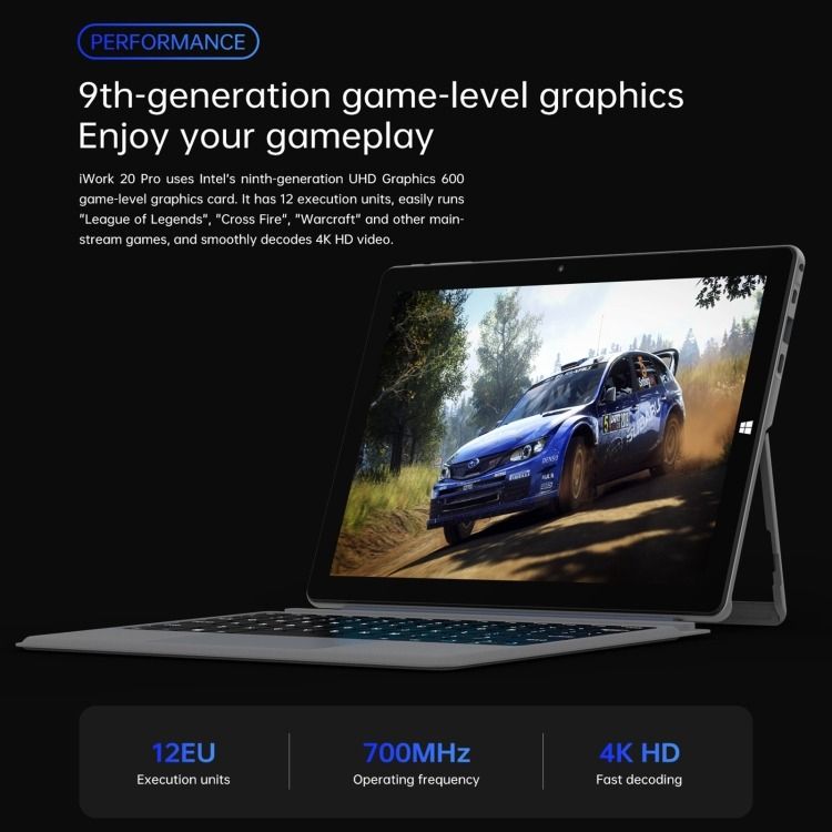 Alldocube iWork 20 Pro Wifi 10.5 inch 8GB+128GB (With Keyboard), Mobile ...