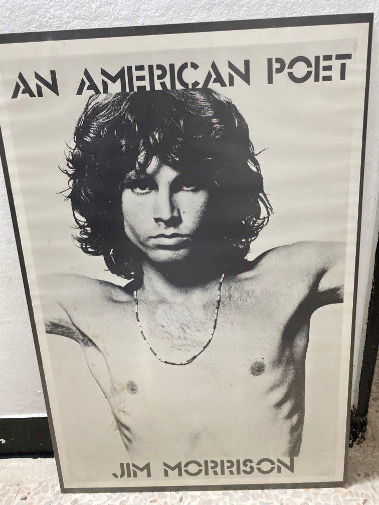 Jim Morrison American Poet Poster