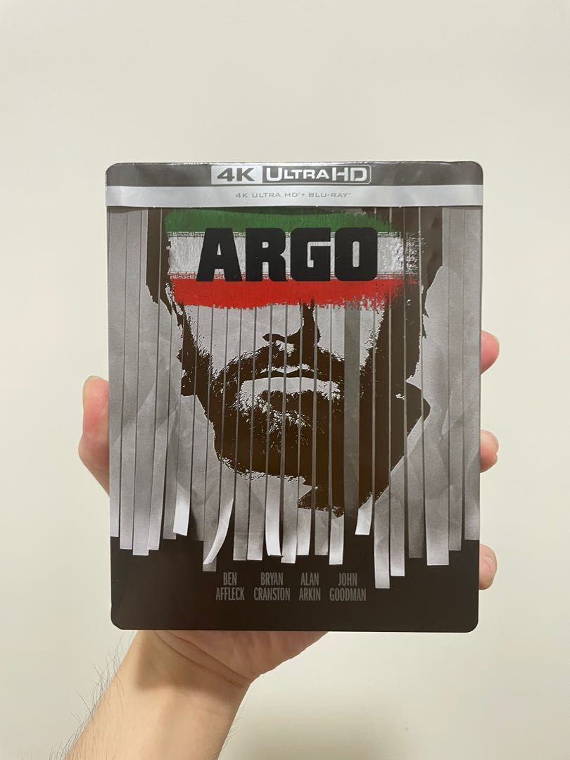 Argo 4K + Blu-ray Steelbook (Dented), Hobbies & Toys, Music & Media ...