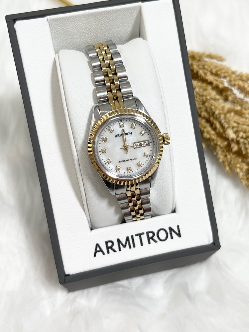 Armitron 75/2475mop, Women's Fashion, Watches & Accessories, Watches on ...