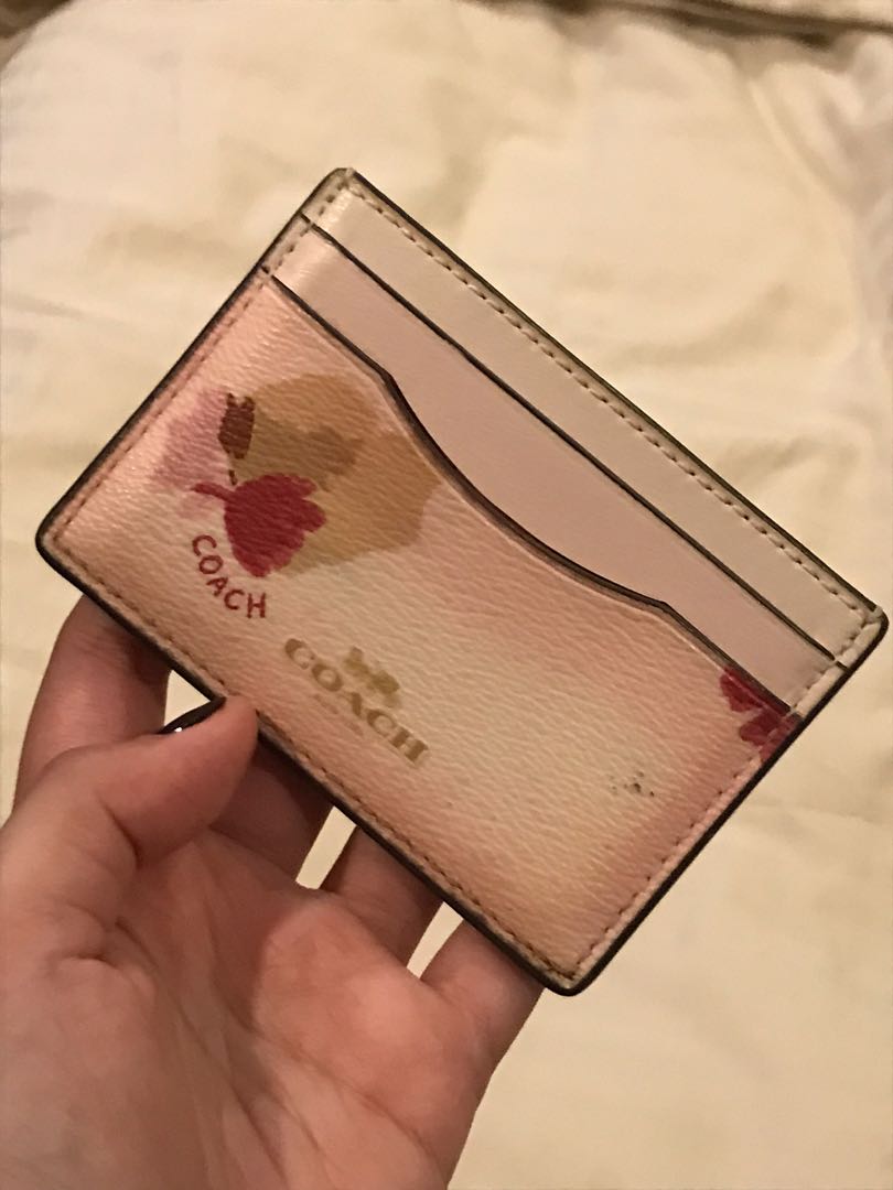 Authentic Coach card holder, Women's Fashion, Bags & Wallets, Wallets ...