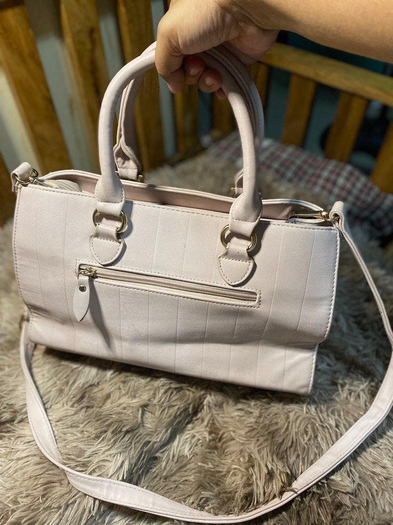 Authentic Daphne Bag with code Two way bag w/sign of usage color peach ...