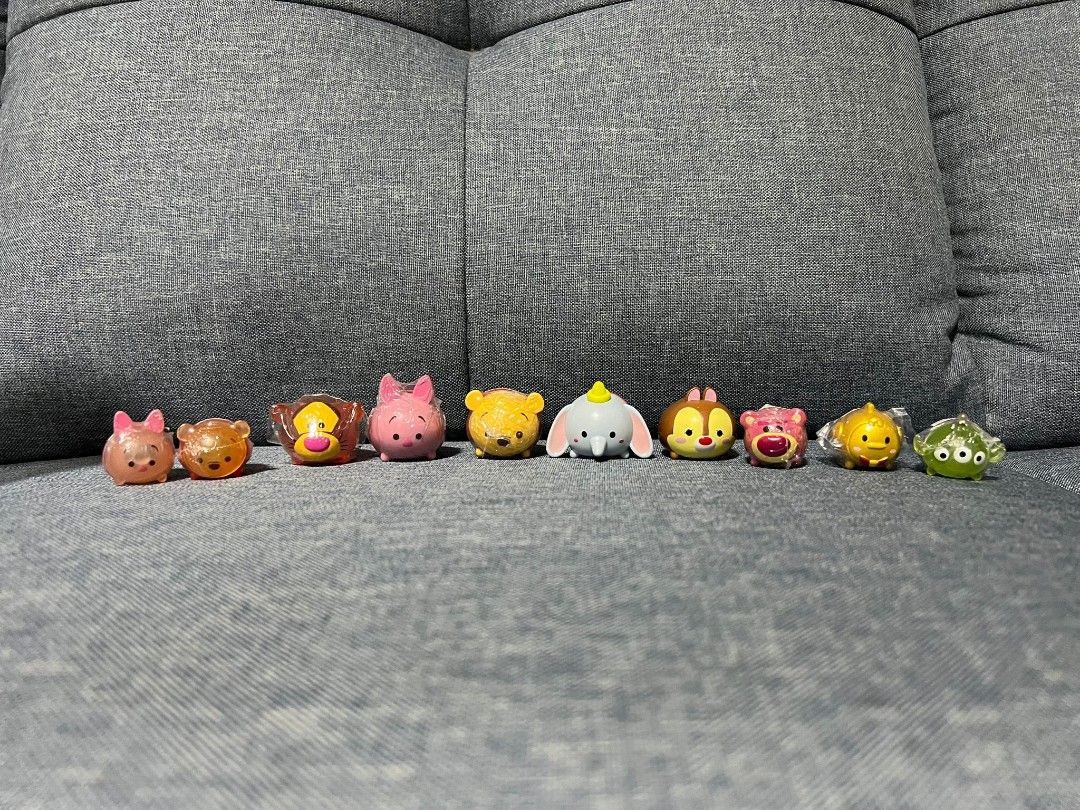 Authentic Disney Tsum tsum tsumtsum Mini Minature Figure Piglet Winnie ...