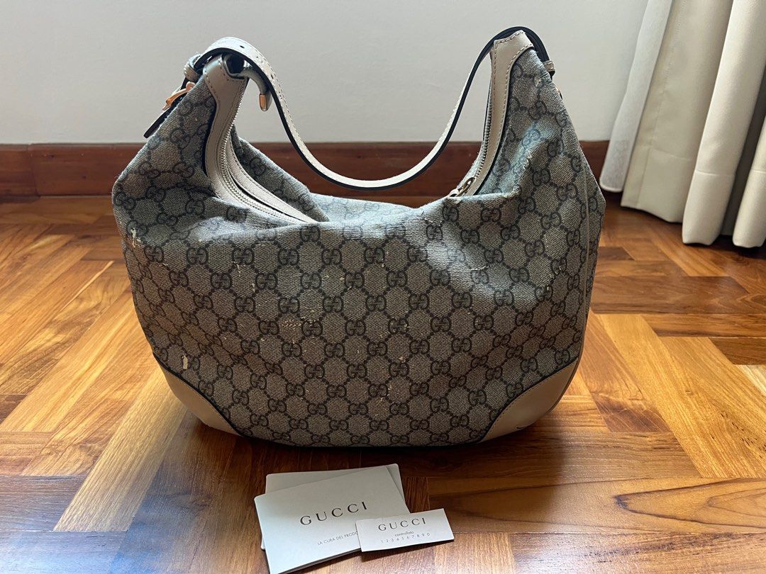 Authentic Gucci Hobo bag, Luxury, Bags & Wallets on Carousell