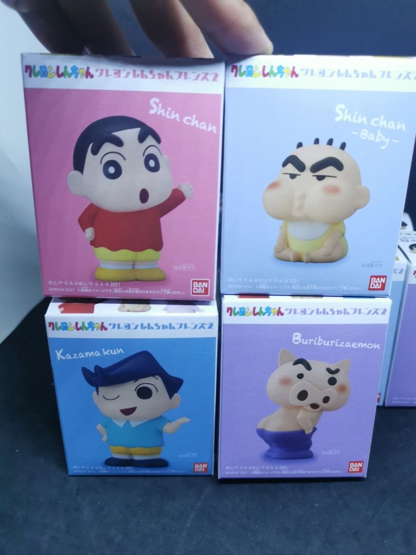 Bandai Candy Crayon Shin-chan Friends Mini Figure Vol.2, Hobbies & Toys ...