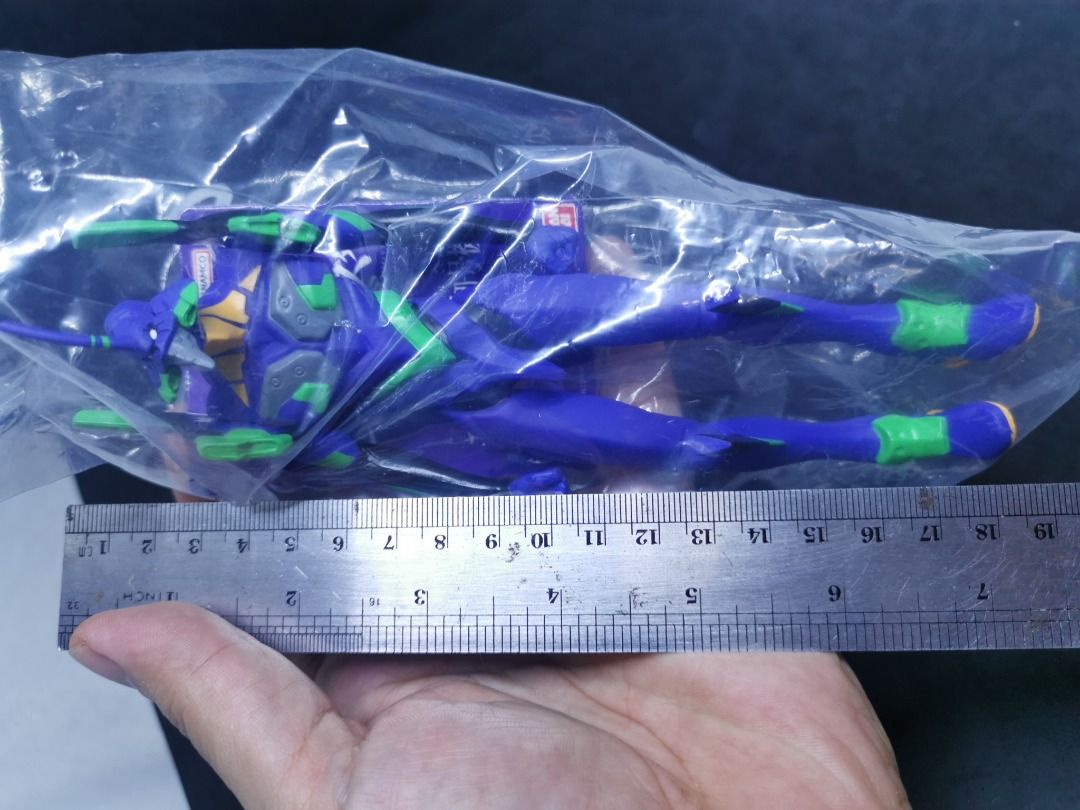 Bandai Movie Monster Series Neon Genesis Evangelion Unit 01 and Unit 02 MMS Sofubi Sofy vinyl ...