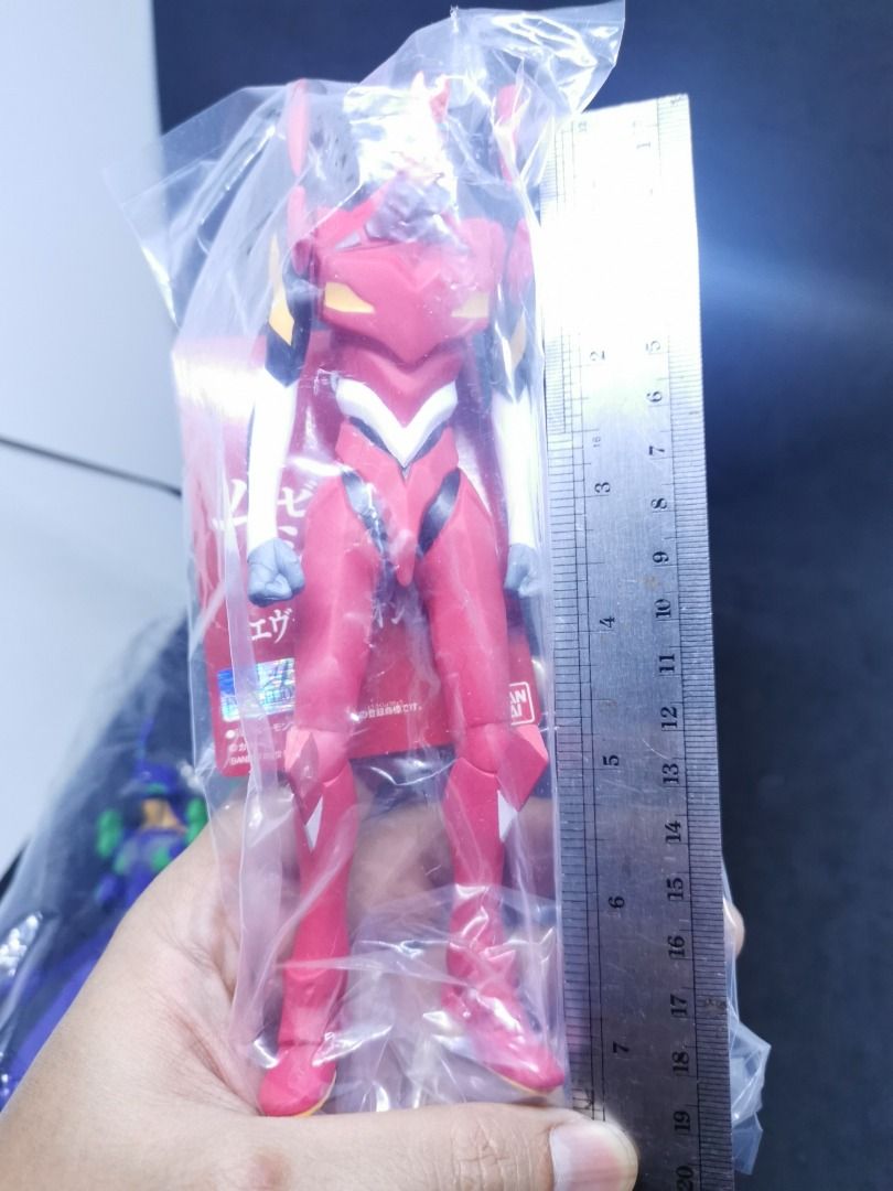 Bandai Movie Monster Series Neon Genesis Evangelion Unit 01 and Unit 02 MMS Sofubi Sofy vinyl ...