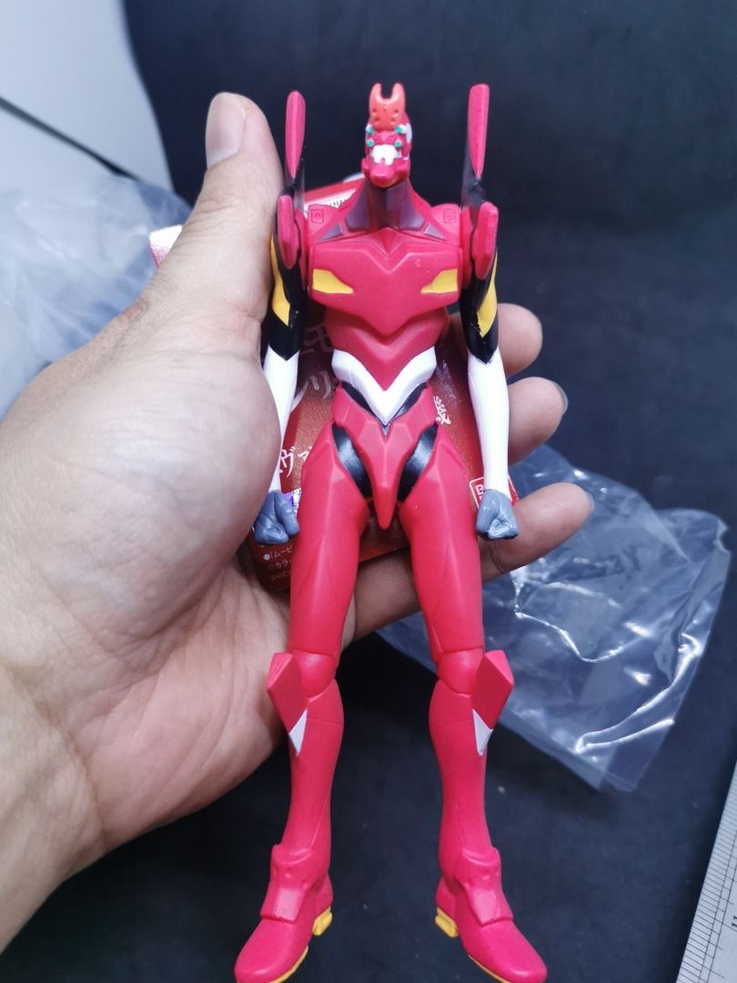 Bandai Movie Monster Series Neon Genesis Evangelion Unit 01 and Unit 02 MMS Sofubi Sofy vinyl ...