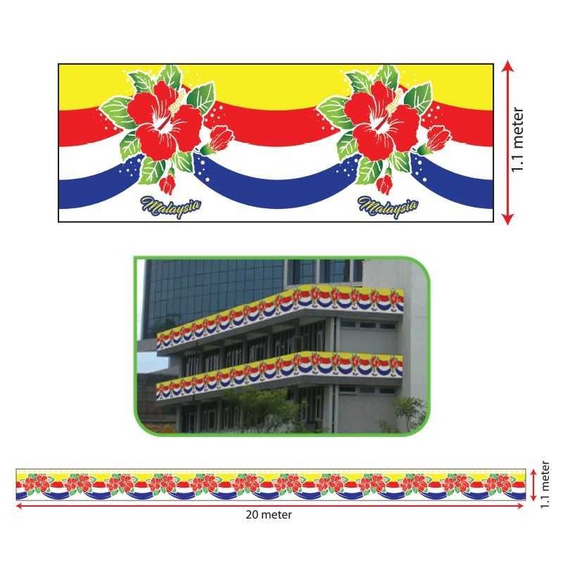 Banner Bunga Raya Malaysia, Hobbies & Toys, Stationery & Craft ...