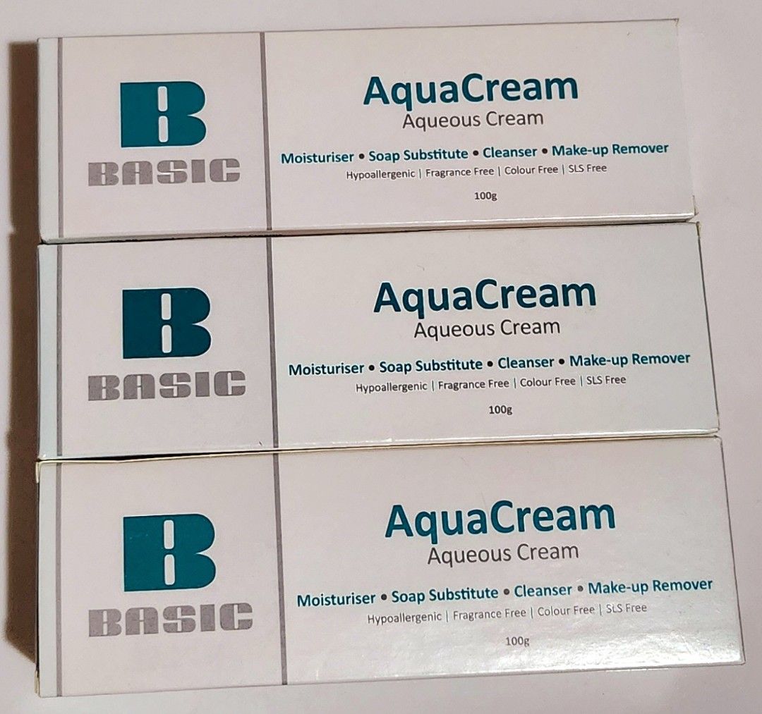Basic Aqua Cream 100g, Health & Nutrition, Medical Supplies & Tools on ...