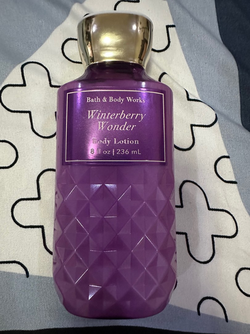 bath & body works "winterberry Wonder" body lotion, Beauty & Personal Care, Bath & Body, Body ...