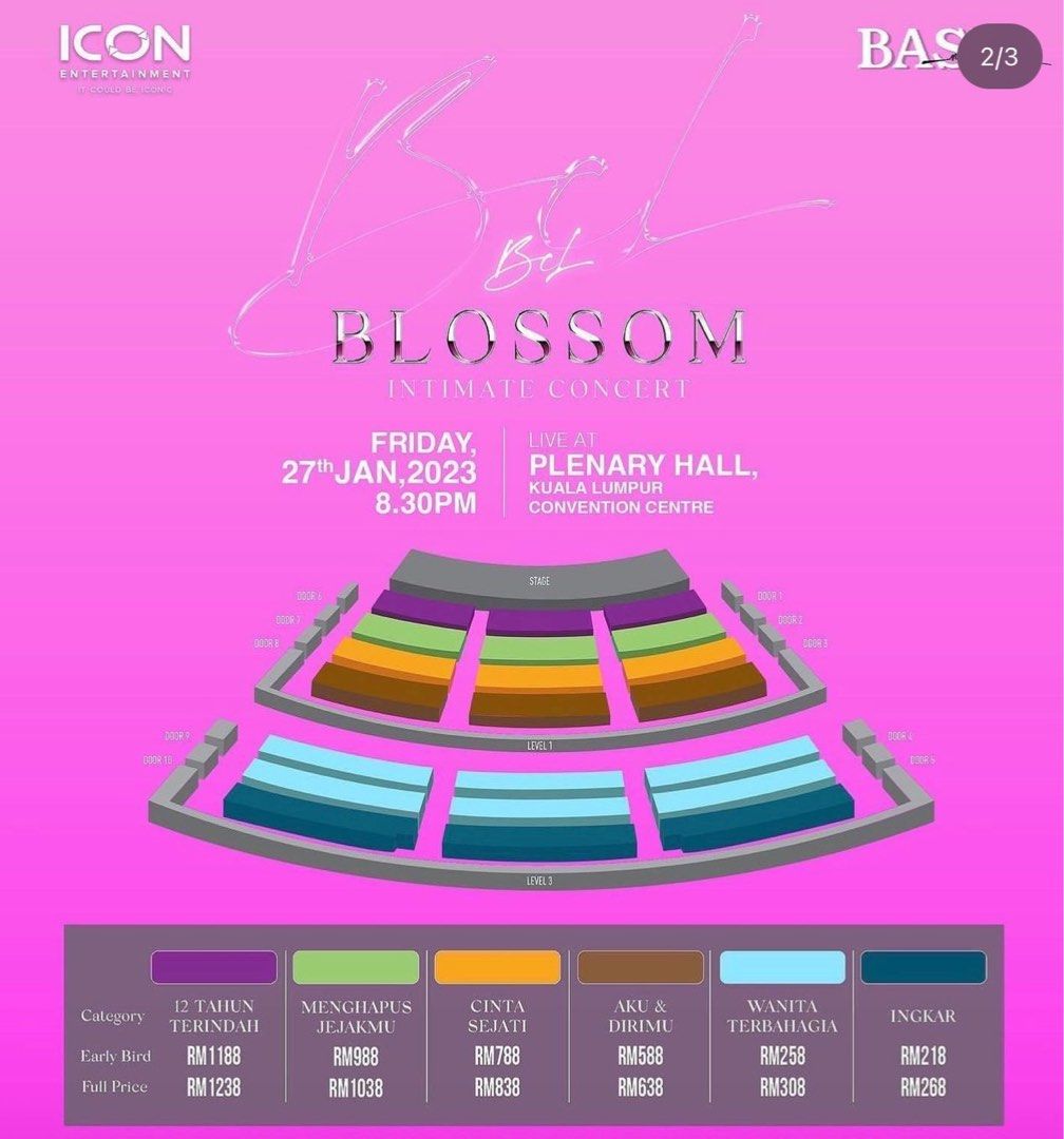 BCL Blossom Intimate Concert, Tickets & Vouchers, Event Tickets on ... BCL Blossom Intimate Concert, Tickets & Vouchers, Event Tickets on ...
