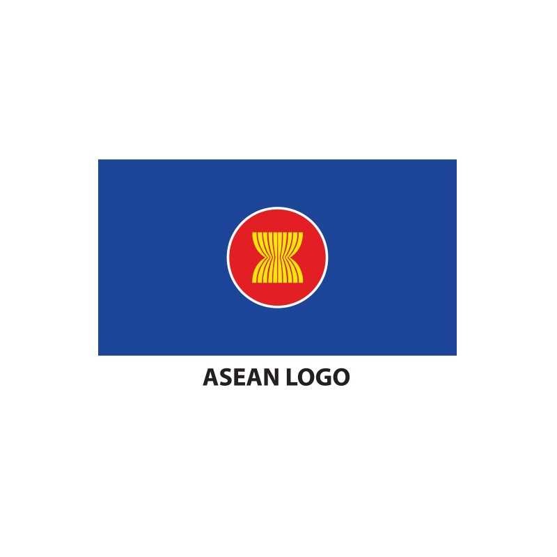 Bendera ASEAN Logo (Polyester) 3 x 5ft, Hobbies & Toys, Stationery & Craft, Stationery & School ...