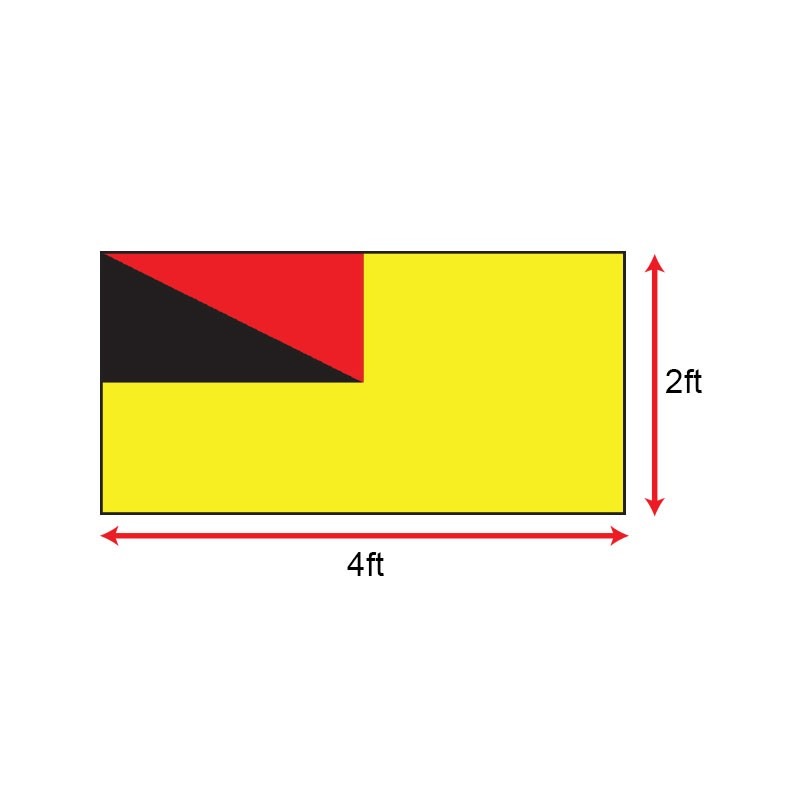 Bendera Negeri Sembilan (Polyester) 2 x 4ft, Hobbies & Toys, Stationery ...