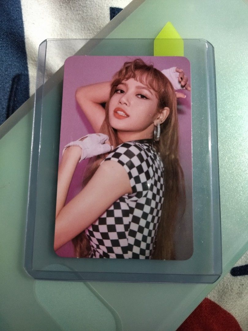 Blackpink Lisa Square Up Photocard, Hobbies & Toys, Memorabilia ...