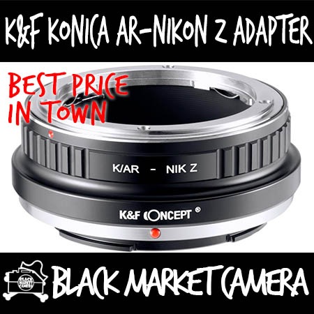 [BMC] K&F Concept Adapter KAR-NIK Z (Konica AR Lens) / LM-NIK Z (Leica M Lens) / MD-NIK Z ...