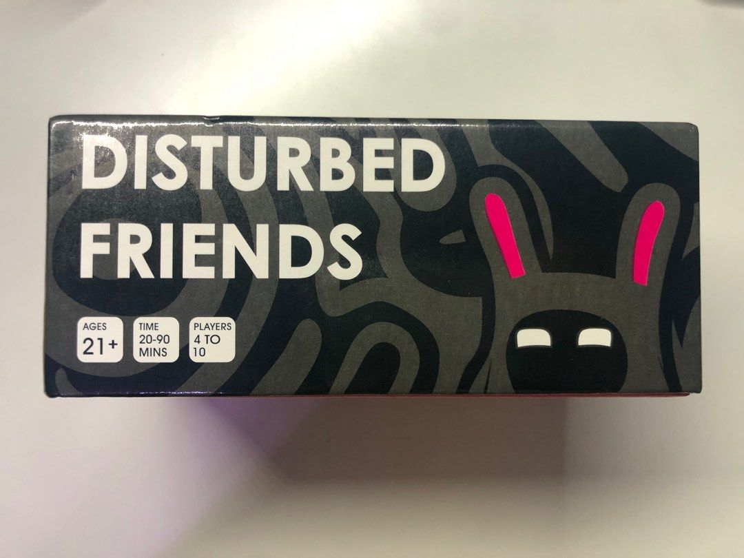 BNIB Disturbed Friends Card Game, Hobbies & Toys, Toys & Games on Carousell