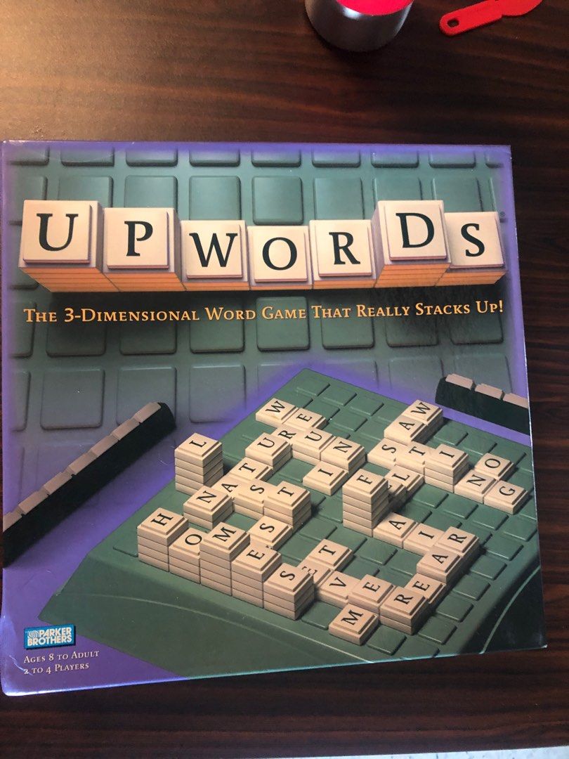 Board game: Upwords, Hobbies & Toys, Toys & Games on Carousell
