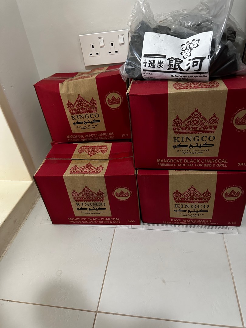 Brand New Charcoal (3kg x 6), TV & Home Appliances, Kitchen Appliances, BBQ, Grills & Hotpots on ...