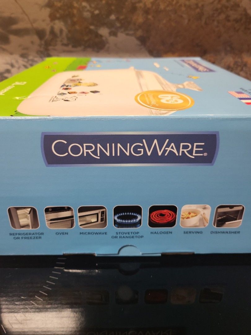 Brand new in box Corningware 5L covered casserole, Furniture & Home ...