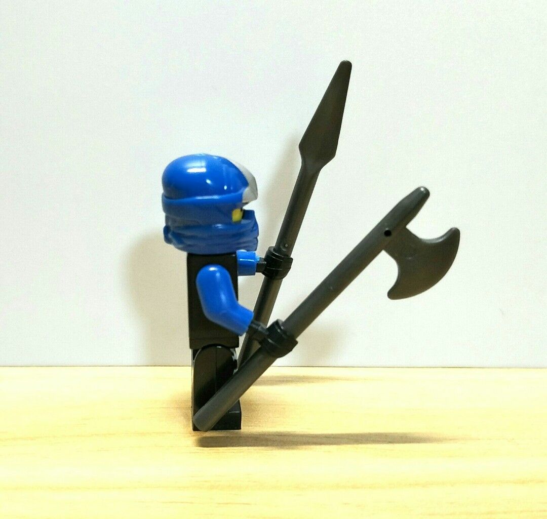 Building Blocks Blue Ninja Jay Minifigures (Lego Compatible), Hobbies ...