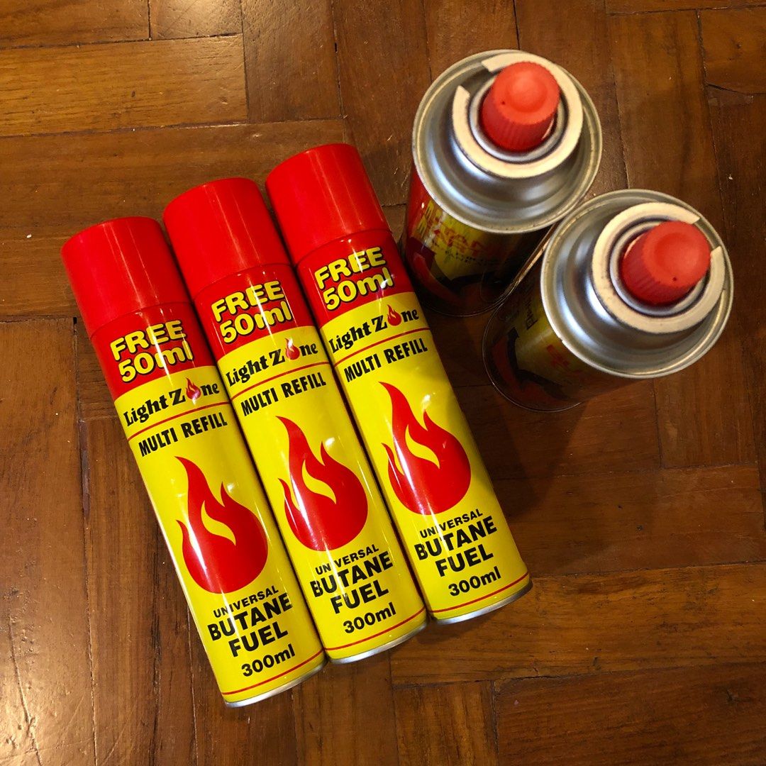 Butane Gas Canister, Sports Equipment, Hiking & Camping on Carousell