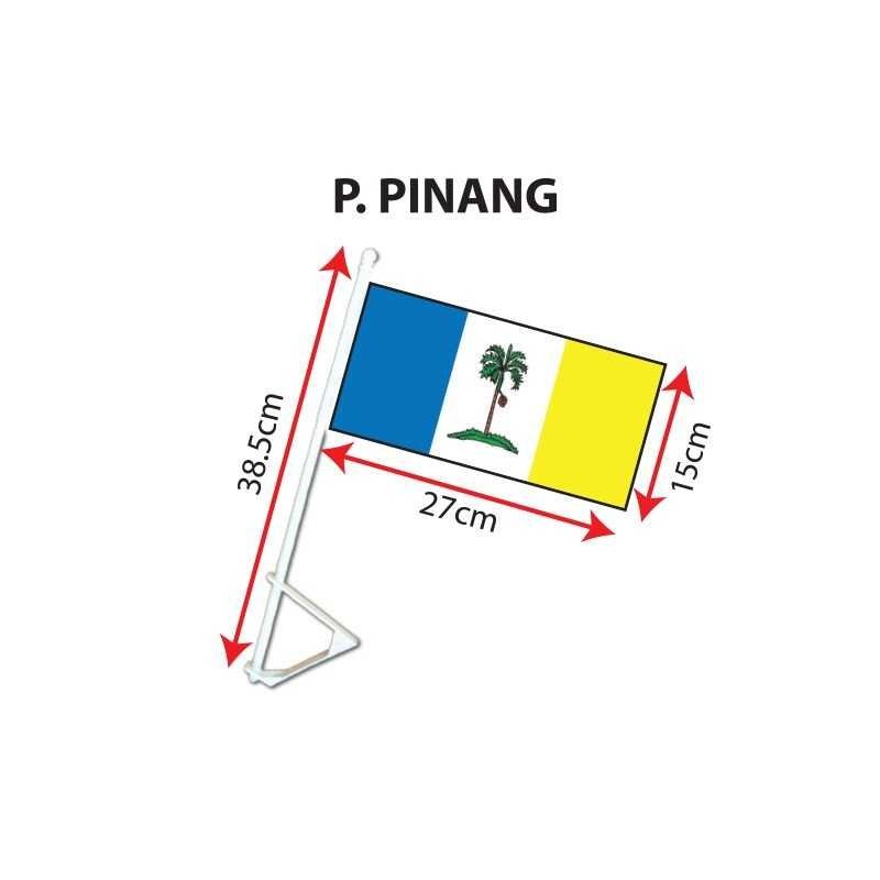 Car Flag / Wall Flag Pulau Pinang, Hobbies & Toys, Stationery & Craft ...