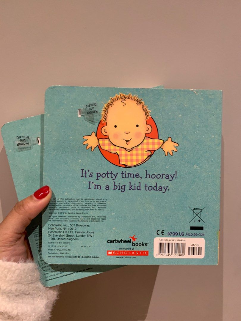 Caroline Jayne Church sound book potty time, Hobbies & Toys, Books ...