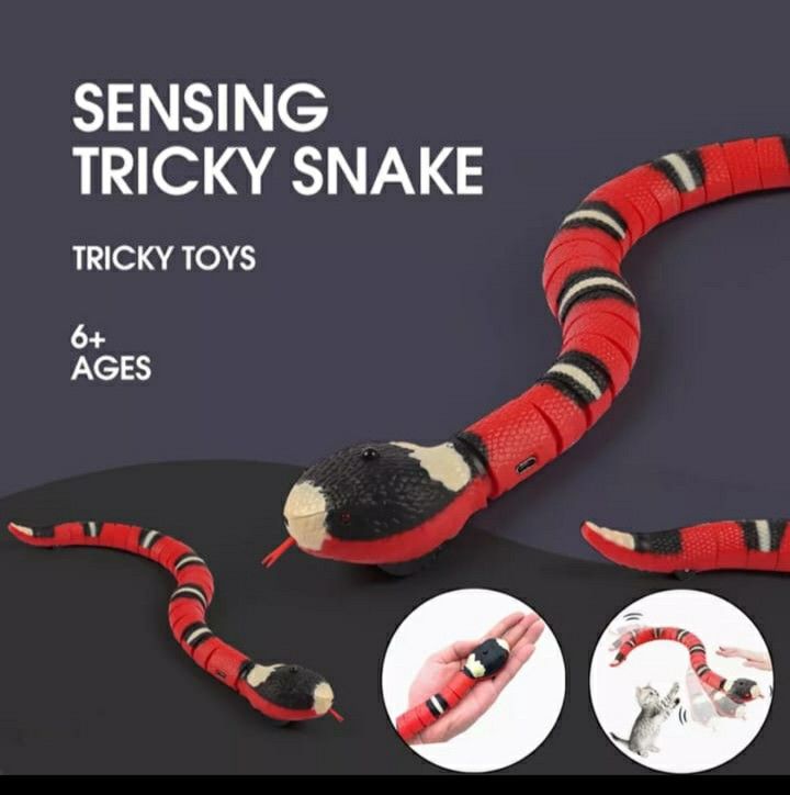 Cat Snake Kitten Toy Games Rechargeable Batteries can put inside cat ...